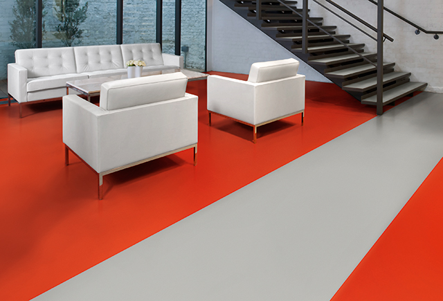 Polyflor Bloc PUR – solid colour flooring for creative interiors ...